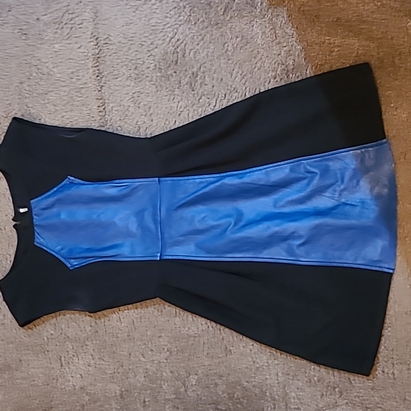 Tracy Reese | Dresses | Tracy Reese Lamb Skin Leather Insert Dress ...